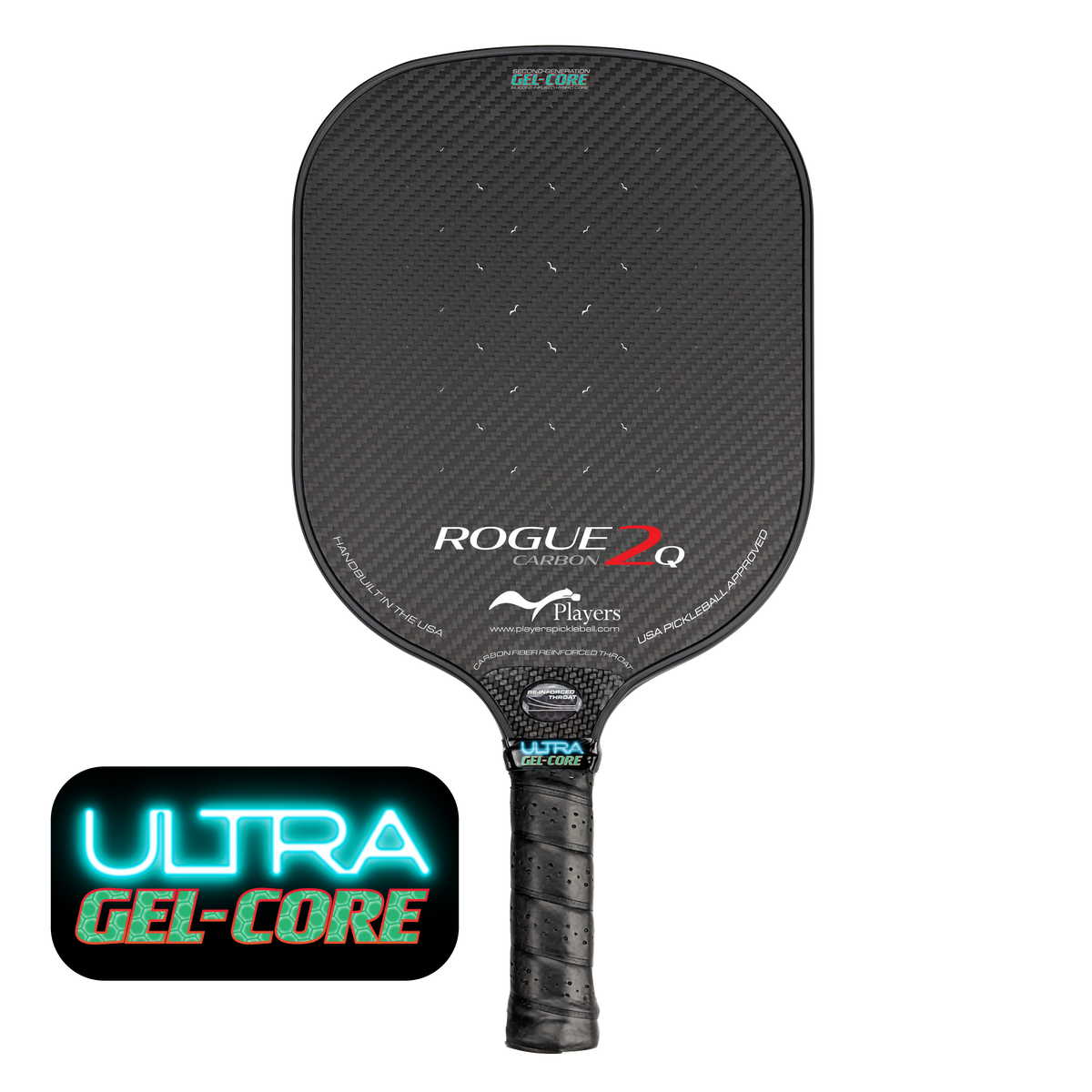 Rogue2Q Carbon Ultra Gel-Core (Quad Shape)